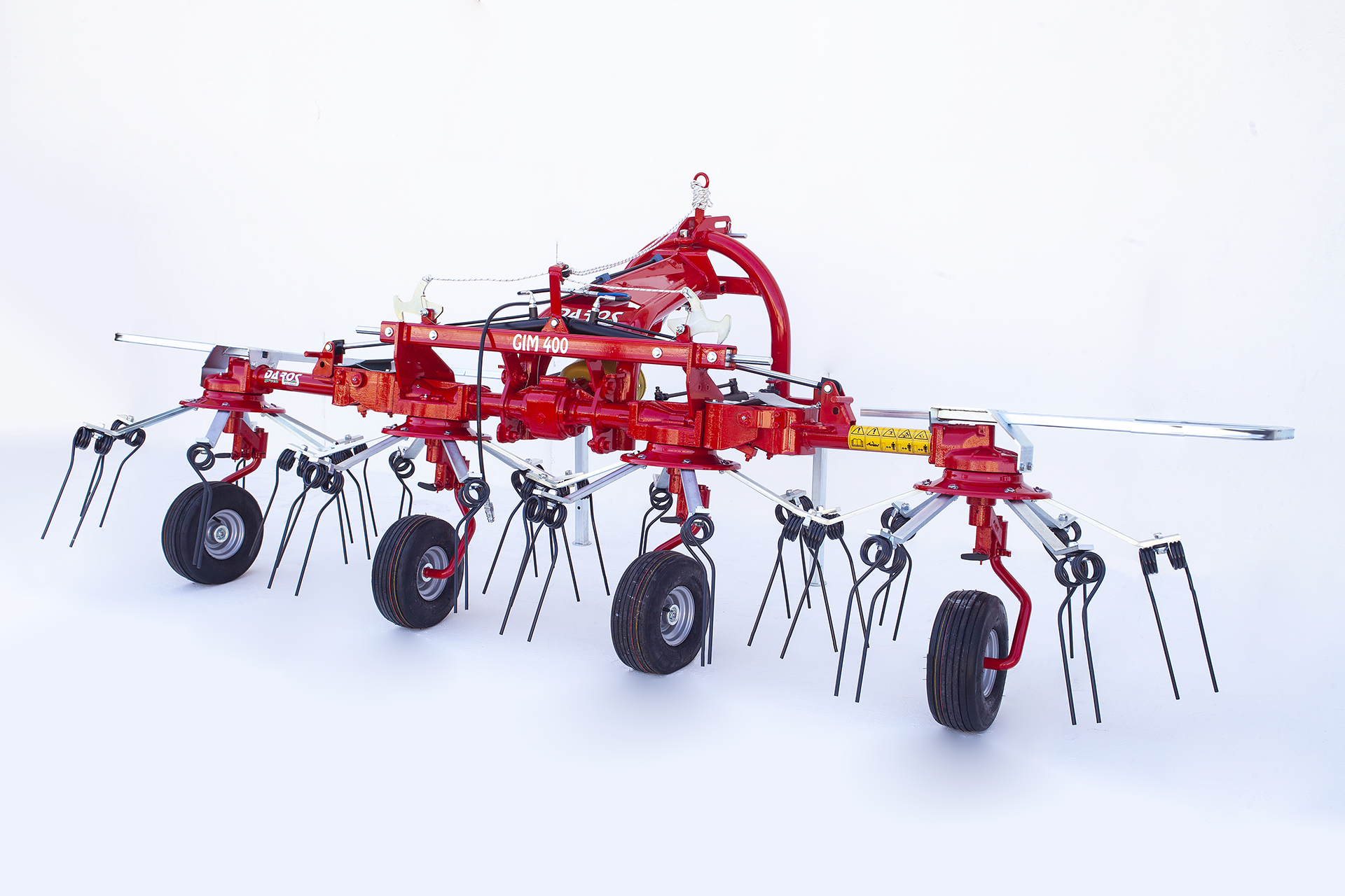 HAY TEDDER WITH 2/4/6 ROTORS - NEW - Da Ros Green